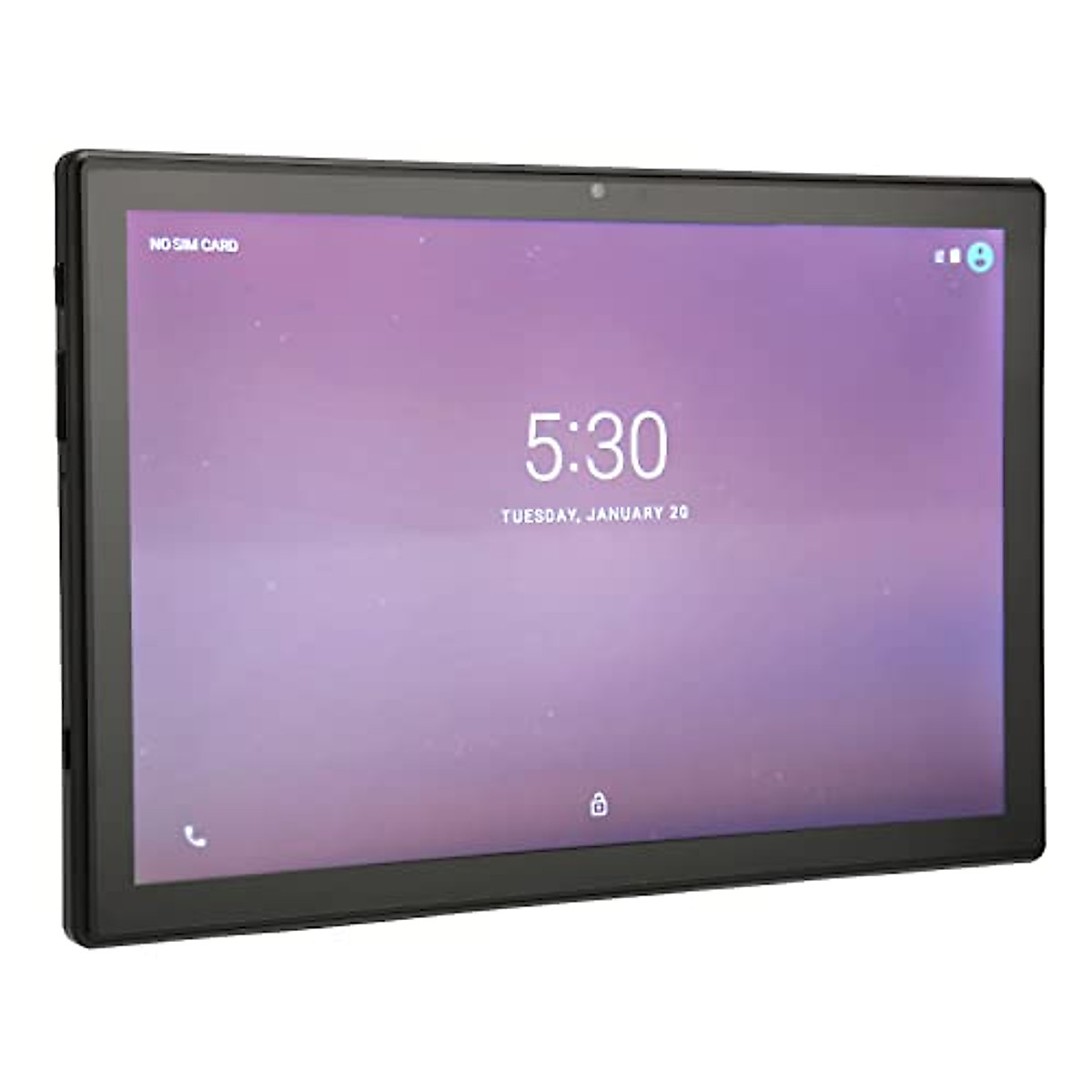 Naroote Gaming Tablet, 5G WiFi 10 Inch Tablet 100-240V IPS Screen 6GB RAM 256GB ROM Elderly Study for Android 11 (US Plug)