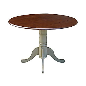International Concepts Drop Leaf Dropleaf Table