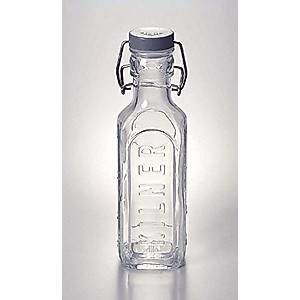 KILNER 25005 Clip Bottle, 10.1 fl oz (300 cc), Clear