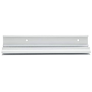 RecPro RV Awning Trim with Gutter | 92" Length | Aluminum | Made in USA (5 Trim Pieces, White)