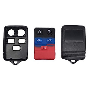 Replacement Key Fob Shell Case Fit for Ford Lincoln Vehicles with FCC ID CWTWB1U551 (1)