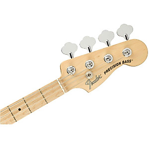 Fender American Performer Precision Bass, Satin Lake Placid Blue, Maple Fingerboard