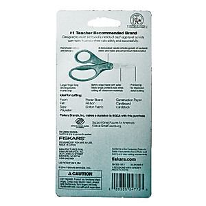 Fiskars Pink 5 Pointed Tip Kids Scissors