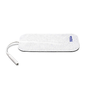 TENS Electrodes, Value Wired Replacement Pads for TENS Units, 40 TENS Unit Electrodes (2in x 4in, 40 Pack) Discount TENS Brand