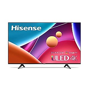 Hisense ULED 4K Premium 50U6G1 Quantum Dot QLED Series 50-Inch Smart Google TV, Dolby Vision Atmos, Voice Remote, Compatible with Alexa (2022 Model)