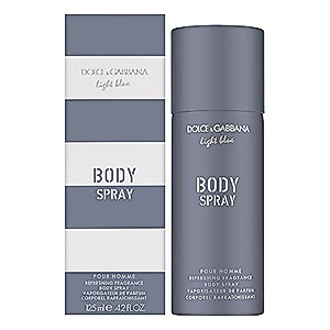Light Blue by Dolce & Gabbana for Men 4.2 oz Body Spray