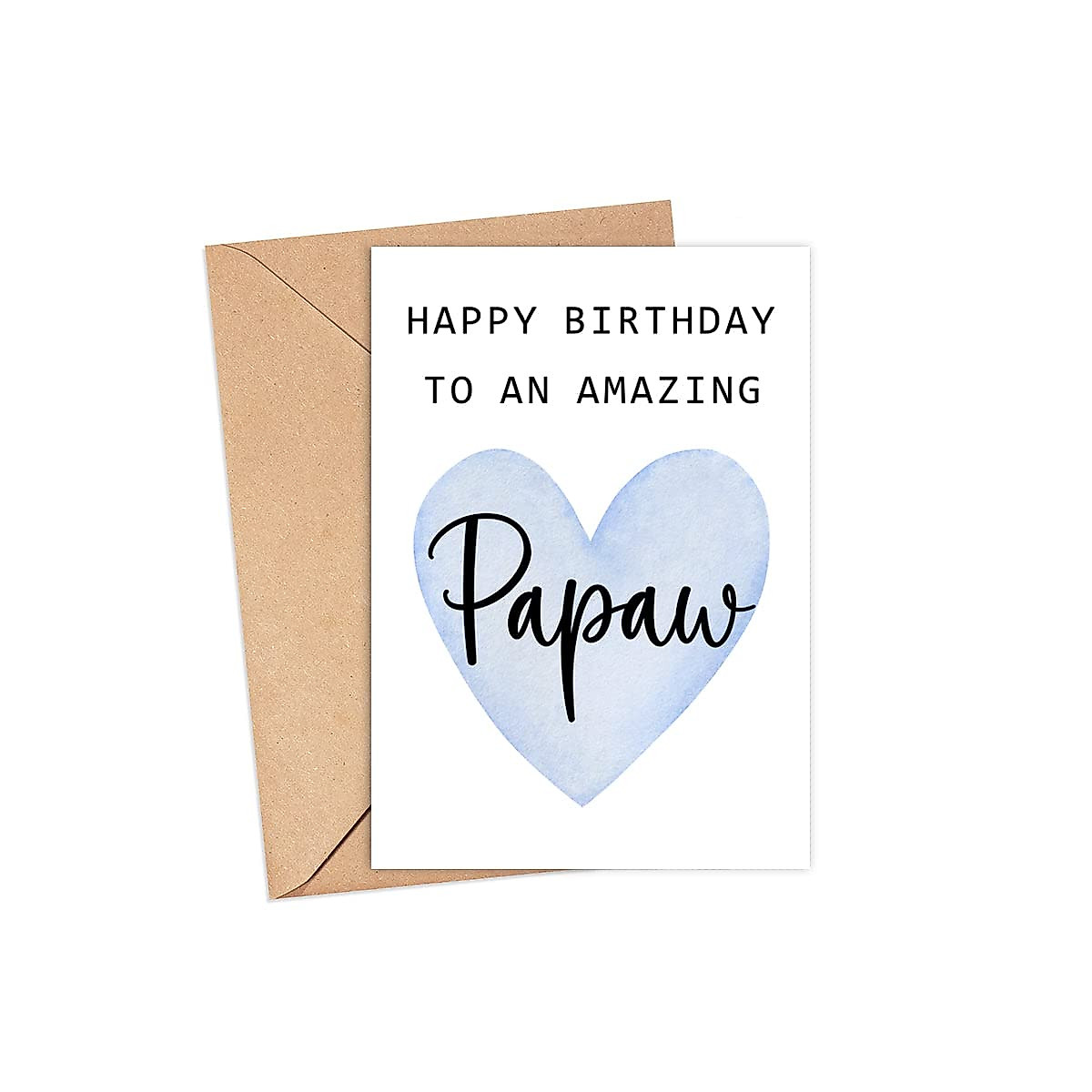 TunlaStore Happy Birthday To An Amazing Papaw Card - Cute Birthday Card For Papaw - Greeting Card - Amazing Papaw Card - Papaw Birthday Gift - Best Papaw Birthday Card - Gift Idea Happy Birthday
