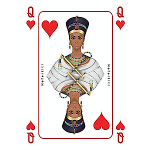 Kulture Games Playing Cards: African Legends - African Playing Cards - Trivia Party Game for Adults & Family Game Night - Black History Playing Cards – Inspirational African Legends Trivia Card Game