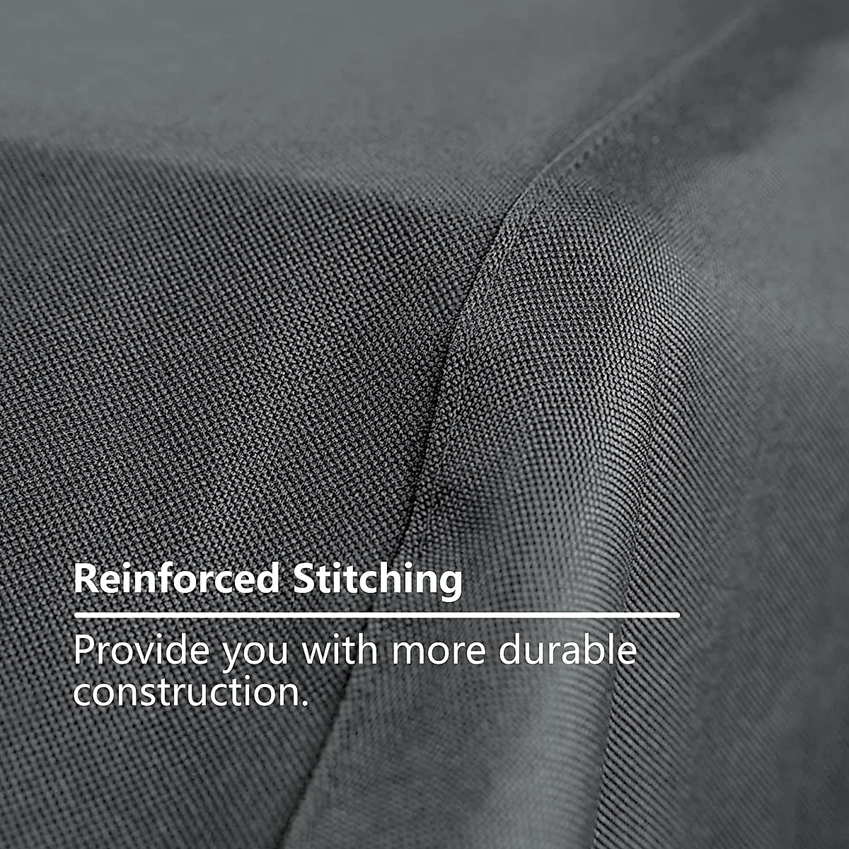 ANANMEI Waterproof Patio Chair Cover 4 Pack (37.5 W x 39.25 D x 38.5 H inches) for Outdoor Swivel Chair/Lounge Deep Seat Cover, Heavy Duty and Waterproof Outdoor Patio Furniture Covers, Grey