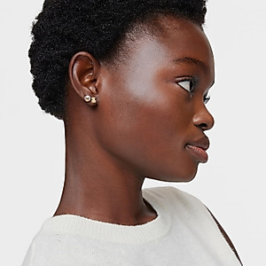 TOUS Earrings Gold Screw back