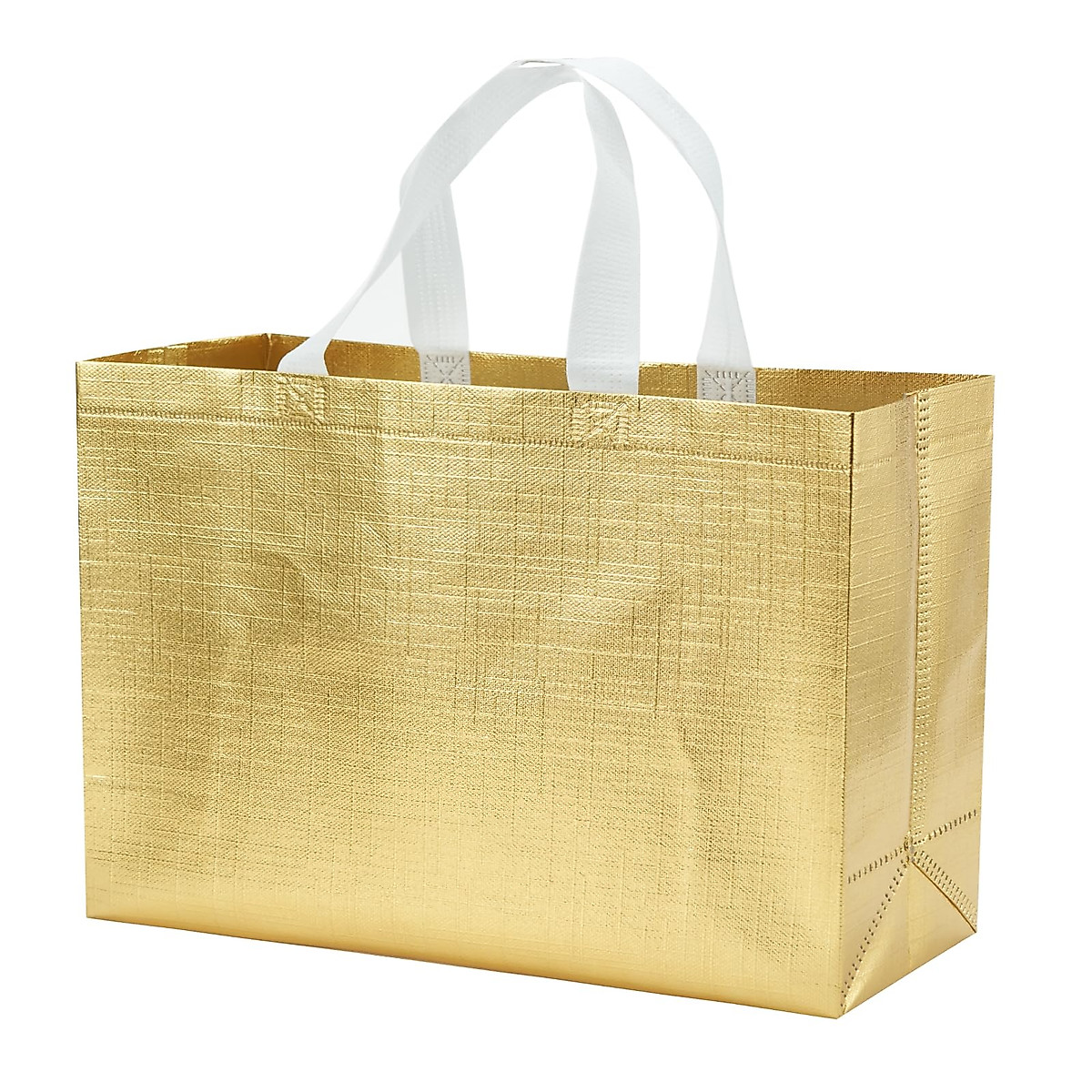 LOOKSGO 12 PCS 15.5x4.7x11 Inches Mix Color Gift Bags Extra Large Reusable Gift Bags With Handles - XL Gift Bags, Goodie Bags, Birthday Gift Bags, Party Favor Bags