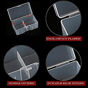 Whizzotech 9 Volt Battery Storage Case Holder Organizer Box Container for 9V Battery (Pack of 1)