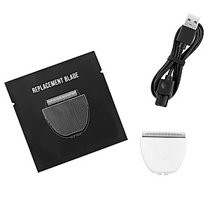 baistom Quiet Baby Hair Clippers Bundled with Replacement Blade and USB Charging Cable