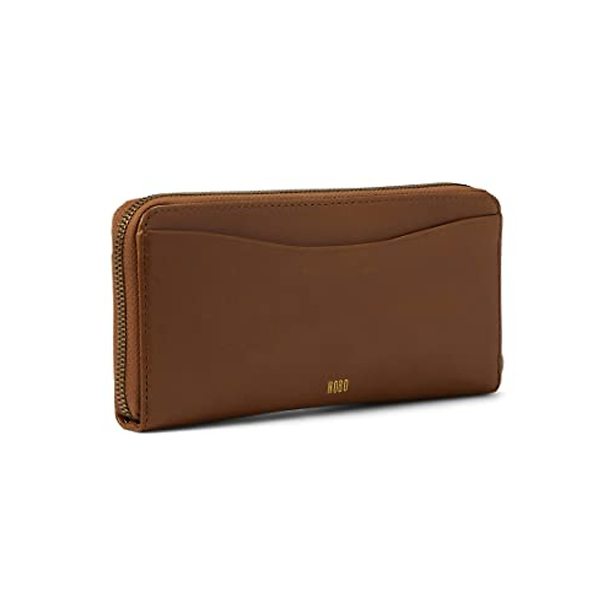 HOBO Max Large Zip Around Wallet For Women - Leather Construction With Cotton Lining, Smart and Trendy Wallet Truffle One Size One Size