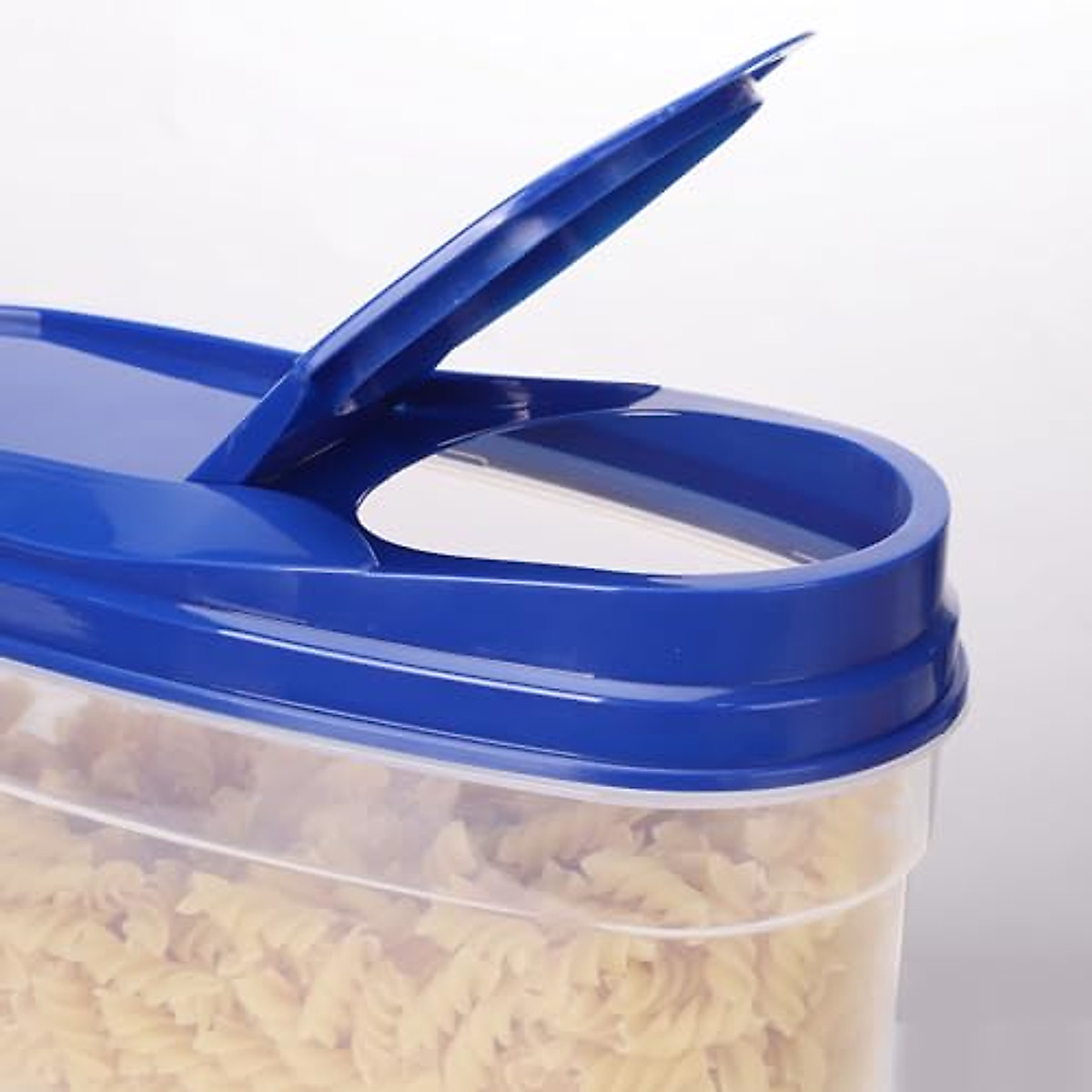 MIOKIL 2 Packs Food Containers Storage, Airtight Food Storage Containers with Lid, BPA-Free Pantry Organizers and Storage for Cereal, Flour Rice, Cereal Dispenser with 6.6LB