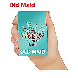 GO Fish Untamed Oceans, a Go Fish Card Game for Kids 4-8 and Up – Play Old Maid and Slap Jack with Same Deck – Easy to Learn – Fun for Families, Game Night and Classroom – Great Gift Idea