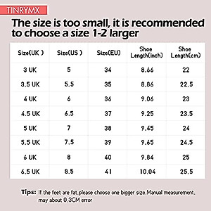 TINRYMX Womens Latin Dance Shoes Closed Toe Ballroom Salsa Tango Teaching Practice Dancing Shoes,Black-3CM,US 6.5