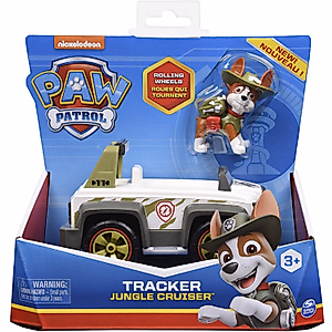 Spin Master Paw Patrol Tracker and Jungle Cruiser Vehicle