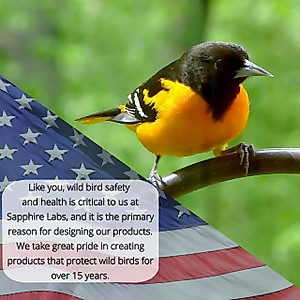 Sapphire Labs Nectar Fortress Natural Ant Repellent; Multi-Purpose Clear Gel Ant Guard for Hummingbird Feeders (Twin)