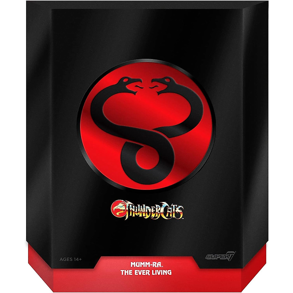 Super7 ULTIMATES! Thundercats Mumm-Ra The Ever-Living and Ma-Mutt - 8" Thundercats Action Figure with Accessories Classic Cartoon Collectibles and Retro Toys