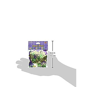 Fanci-Fetti Fleur De Lis (gold, green, purple) Party Accessory (1 count) (1 Oz/Pkg)