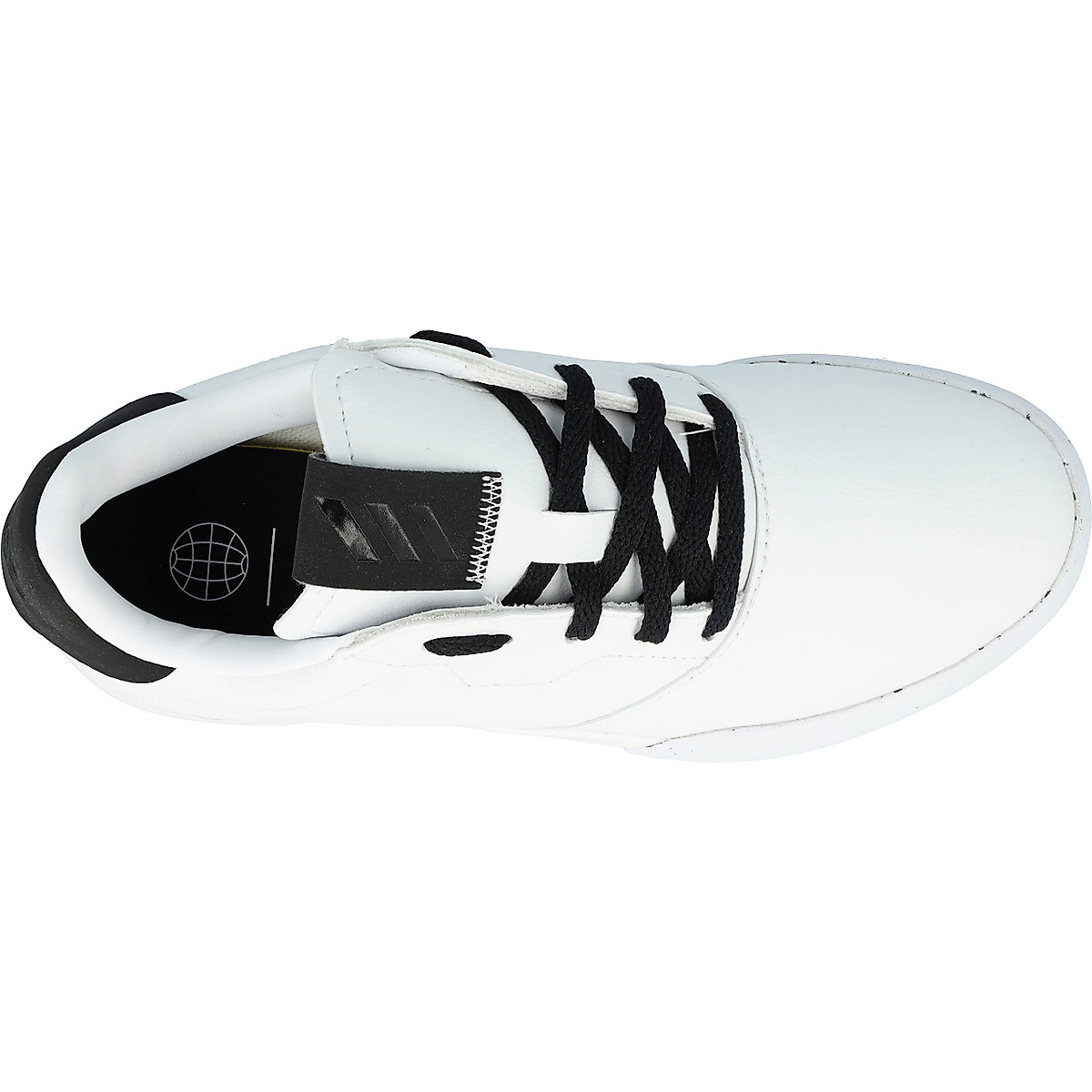 adidas Women's Adricross Retro Spikeless Golf Shoes, Footwear White/Core Black/Footwear White, 6