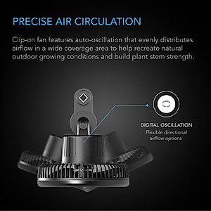 AC Infinity Advance Grow System 3x3, 3-Plant Kit, WiFi-Integrated Grow Tent Kit, Automate Ventilation, Circulation, Schedule Full Spectrum Samsung LM301B LED Grow Light, 2000D Mylar Tent