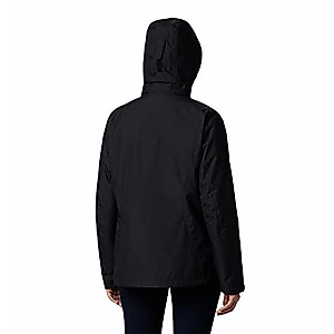 Columbia Women’s Bugaboo II Fleece Interchange Winter Jacket, Waterproof & Breathable, Black, Large