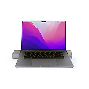 LandingZone Docking Station for The 16-inch M1/M2/M3/M4 Pro & M1/M2/M3/M4 Max MacBook Pro [MacBook Model A2485, A2780, A2991, A3403, A3186] - New Firmware