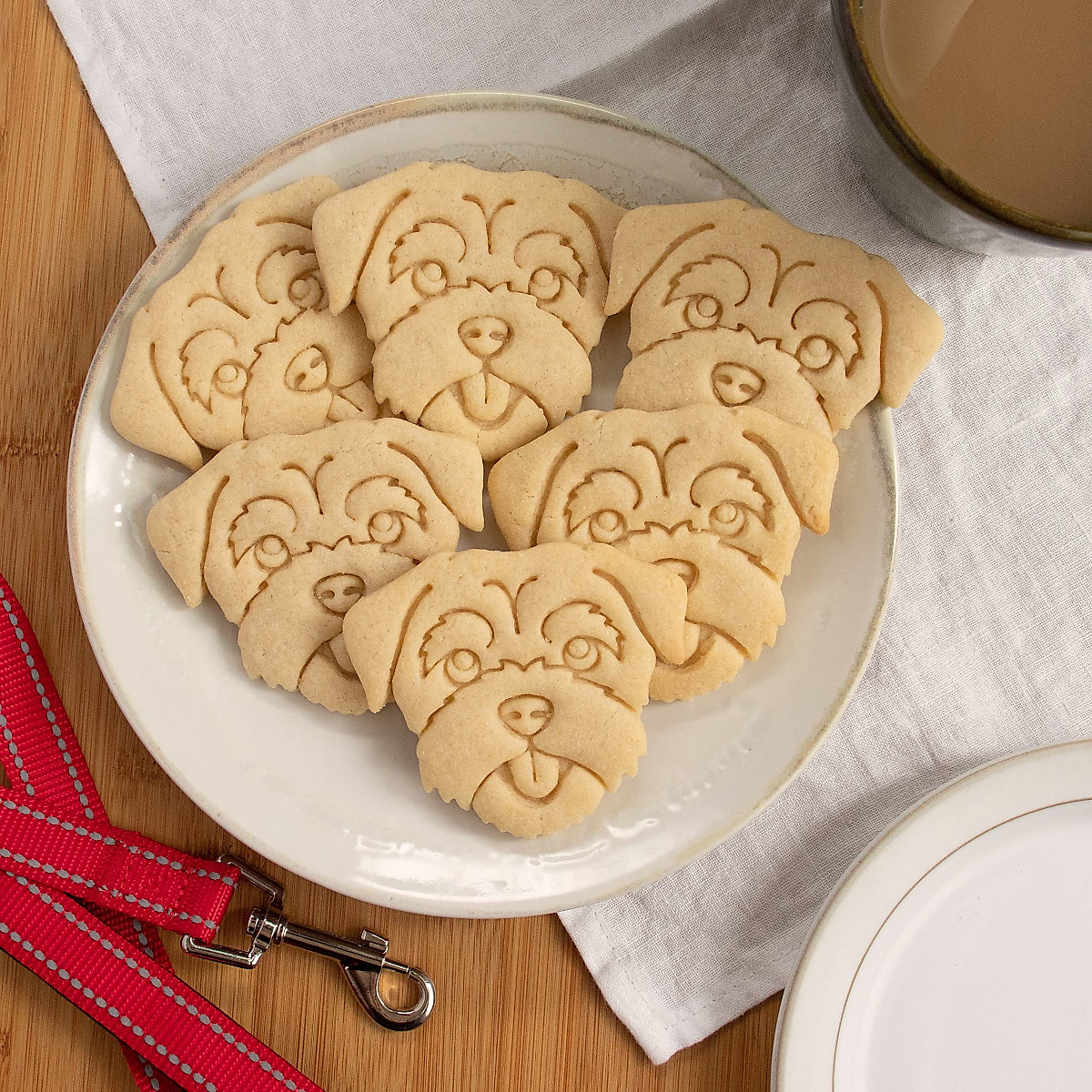 Border Terrier Face cookie cutter, 1 piece - Bakerlogy