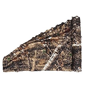 AUSCAMOTEK Camo Netting Camouflage Net for Deer Blind Material Soft Quiet -Brown 5x10Ft