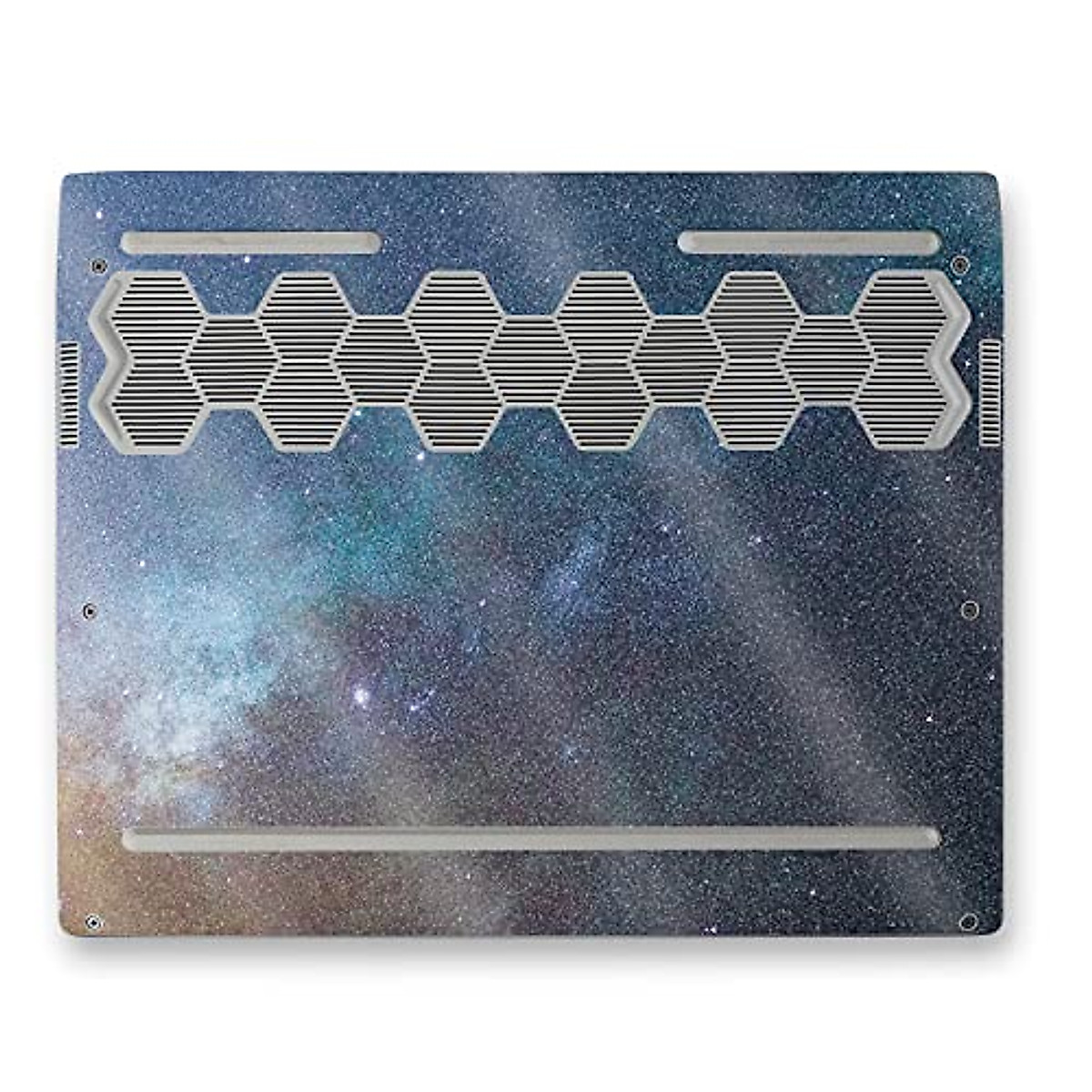 MightySkins Glossy Glitter Skin Compatible with Alienware X14 (2022) Full Wrap Kit - Astro Sky | Protective, Durable High-Gloss Glitter Finish | Easy to Apply & Change Styles | Made in The USA