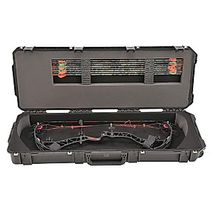 SKB Cases iSeries 4214-PL Hard Plastic Molded Bow Case with Wheels and Handles