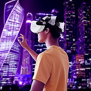 Head Strap for Quest 2, Adjustable for Adults and Kids, Comfy & No Head Pain, Glasses-Friendly