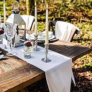 10Pack Flameless Taper Candles, Ivory WAX Coverd, 11-Inch, LED Battery Flickering Candle with 2 Remote Controls, Timer, for Candle Holders and Candlesticks, for Wedding, Christmas, Patry, Hotel