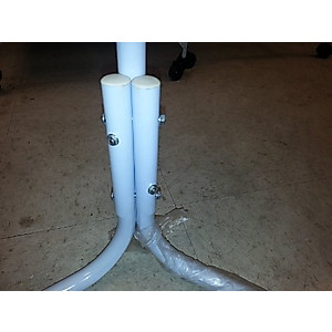 Pet Products Tubular Steel Hanging Bird Cage Stand with Metal Hook