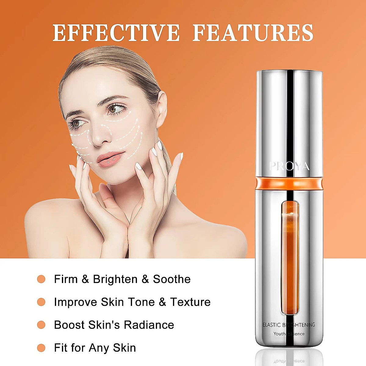 Proya Elastic brightening youth essence Brightening Double Anti-Aging Serum (2.0 version 30ml)