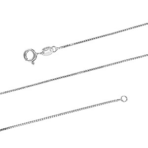 Sterling Silver Happiness Kanji Chinese Character Pendant Necklace, 18"