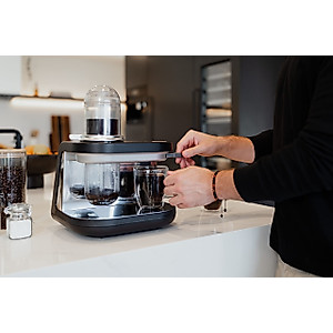 Tiger Siphonysta Automated Siphon Brewing Coffee Maker, Onyx Black