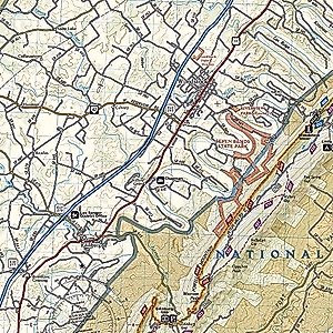 Massanutten and Great North Mountains Map [George Washington National Forest] (National Geographic Trails Illustrated Map, 792)