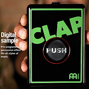 Meinl Percussion Digital Stomp Box Foot Pedal for Cajon, Guitar and Multi-Instrumentalists, Pre-Programmed Hand Clap Sound Sample, 2-Year Warranty (STB3)