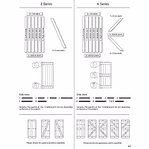 K Series 24in/30in/36in/38in/42in x 84in DIY Knotty Wood Sliding Barn Door with Hardware Kit (36 in x 84 in, Dark Walnut)