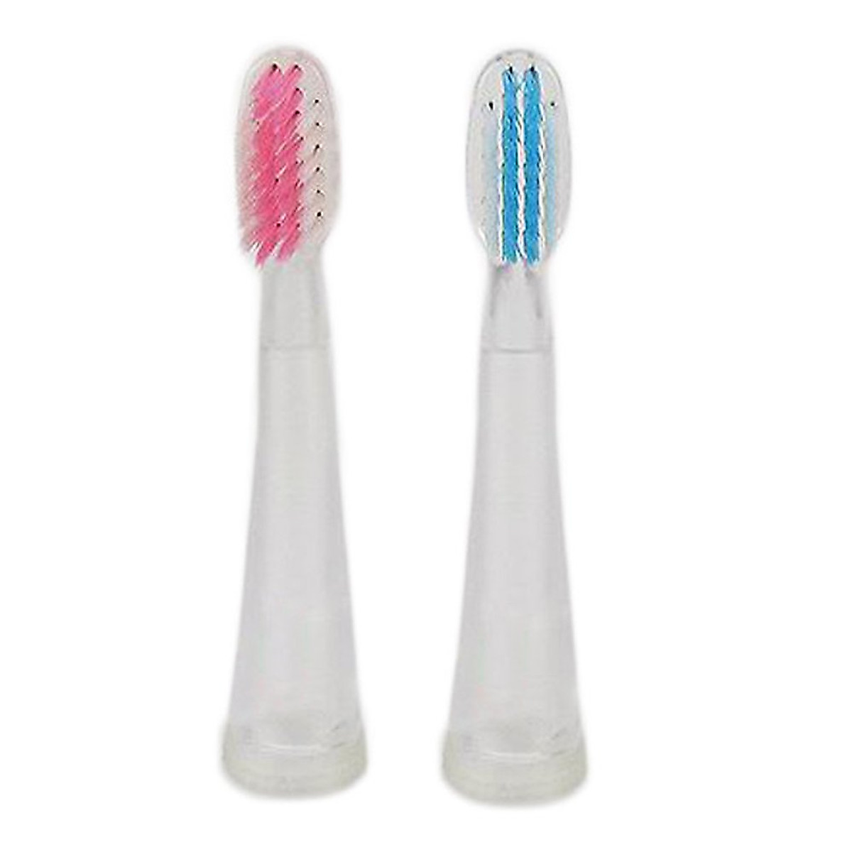Melleco 4 pcs Replaceable Replacement Toothbrush Head for Lit-Pack Sonic Brush