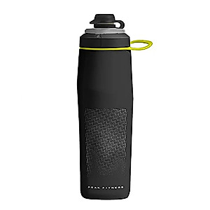 CamelBak Peak Fitness Water Bottle 25 oz, Black/Silver