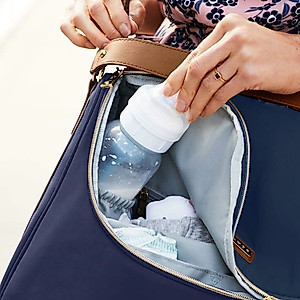 Skip Hop Diaper Bag Tote, Curve Well-Rounded, Navy