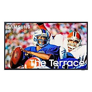 SAMSUNG 65-Inch Class Terrace Full Sun Outdoor QLED 4K Smart TV with Alexa Built-in QN65LST9TAFXZA, 2021 Model (Renewed)