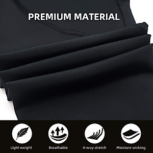 Souke Sports Men's Bike Pants Long 4D Padded Cycling Tights Leggings Outdoor Riding Bicycle