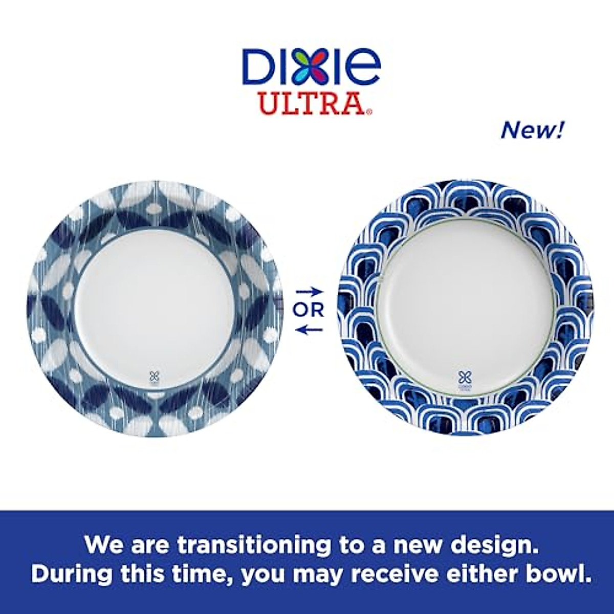 Dixie Ultra, Extra Large Paper Bowls, 32 Oz, 16 Count, Microwave Safe, Disposable Bowls Great For Hearty One-Course Meals