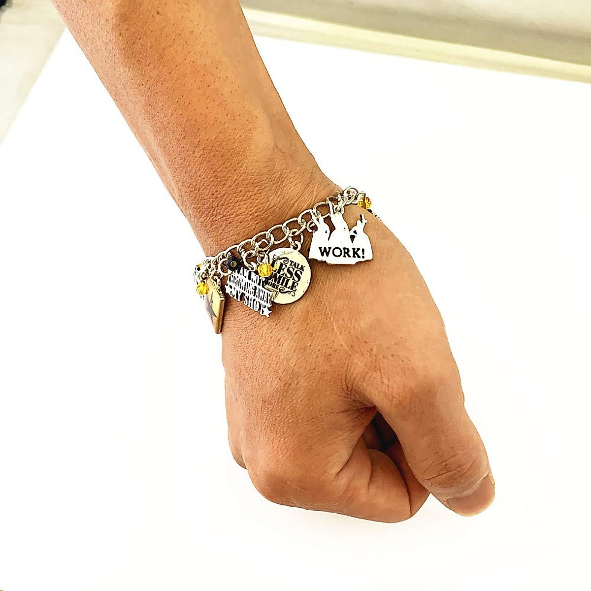 HYTAIBB Broadway Musical Charm Bracelet Gifts for Girl Woman Men