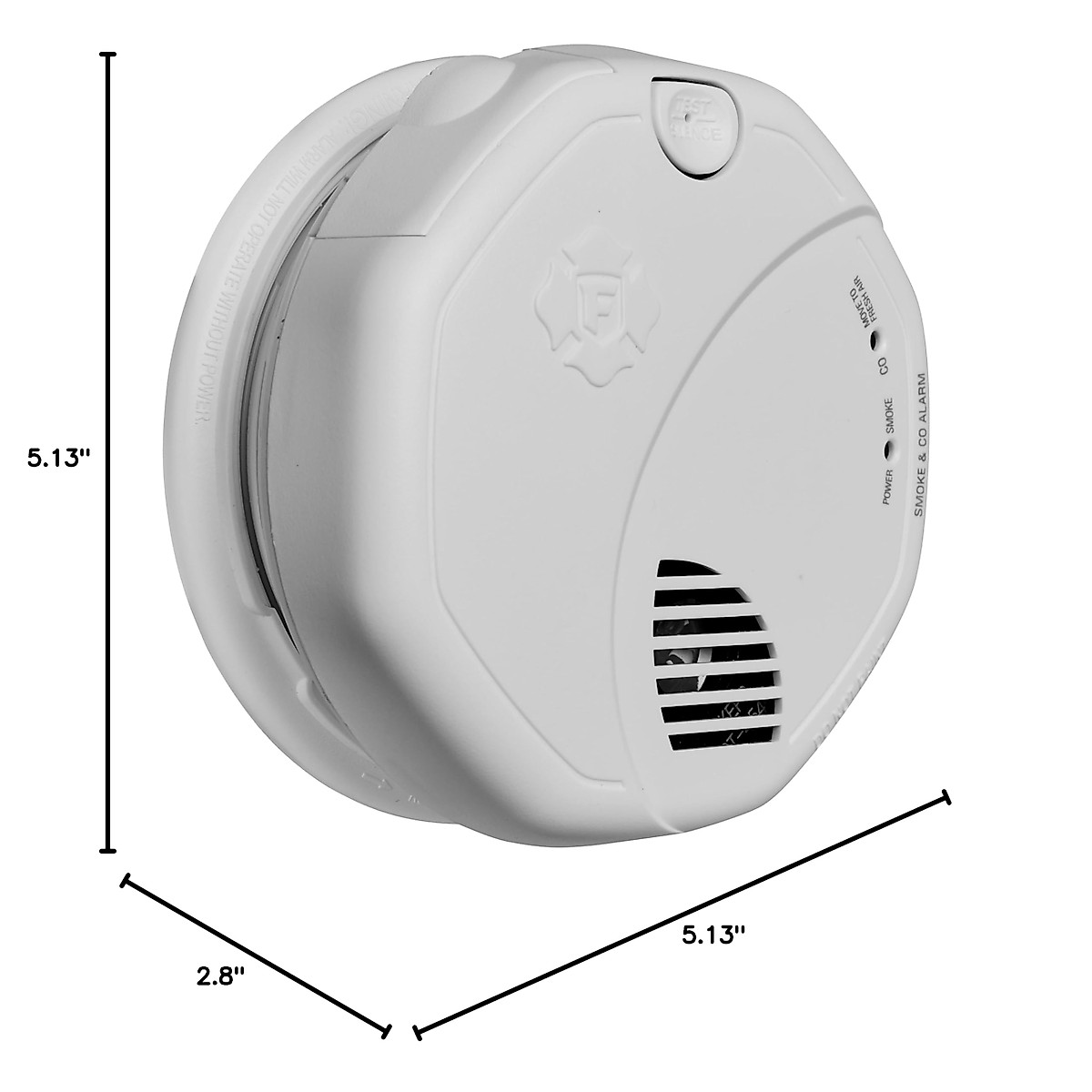 First Alert SCO500B Wireless Interconnected Photoelectric Smoke and Carbon Monoxide Combo Alarm with Voice and Location